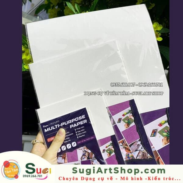 Giấy Vẽ Happy 200gsm , Giấy vẽ đa chất hiệu Multi Purpose Paper 200gsm ...